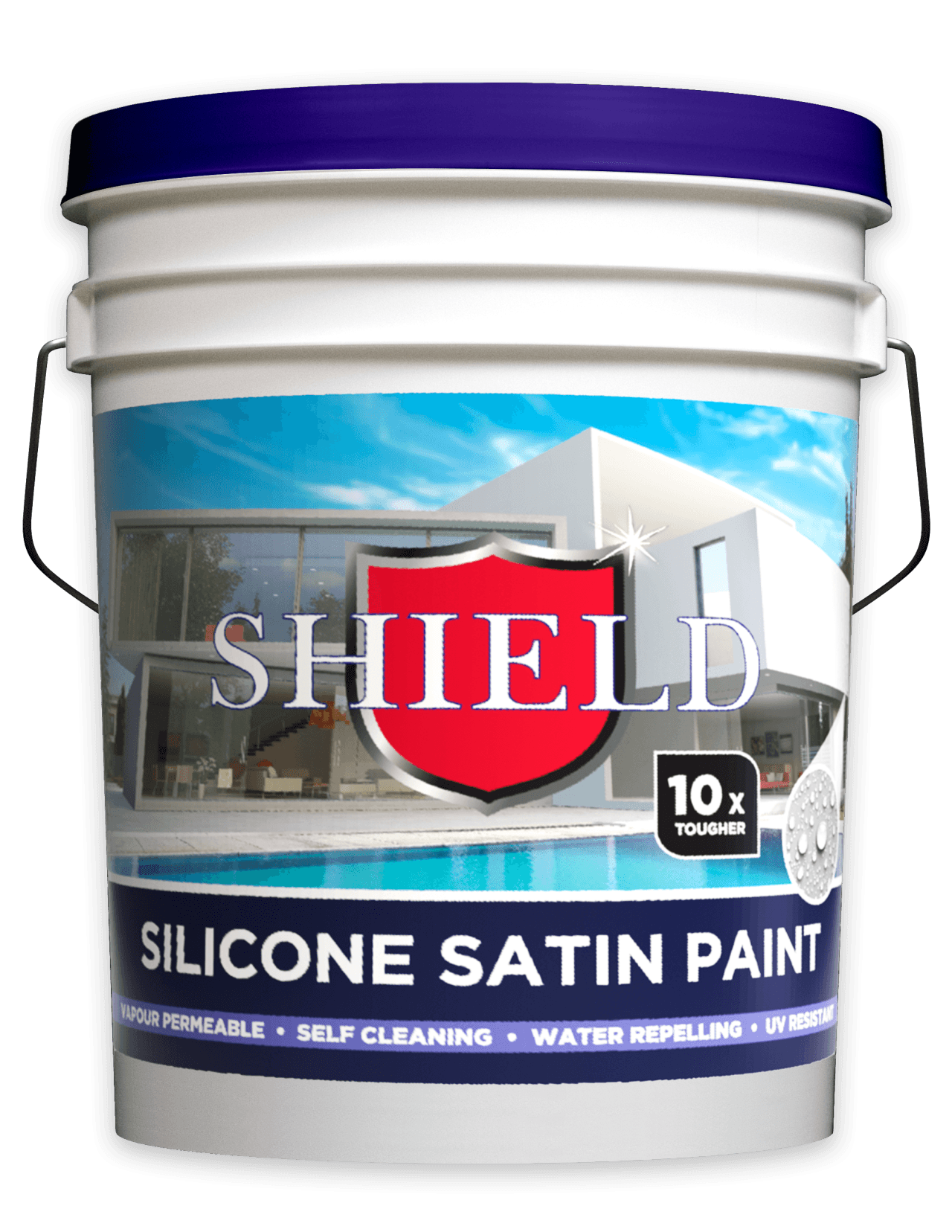 Shield Silicone Satin Paint | City Paints Supply Ltd