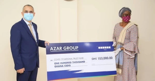 AZAR Group supports Ghana’s fight against COVID-19 with GH¢100,000 ...